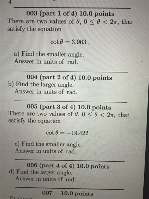 solved there are two values of theta 0