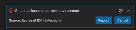 Bug Report Git Not Found In The Current Environment Vsc 752
