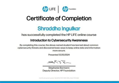 Shraddha Ingulkar On Linkedin Cybersecurity Ai Professionaldevelopment