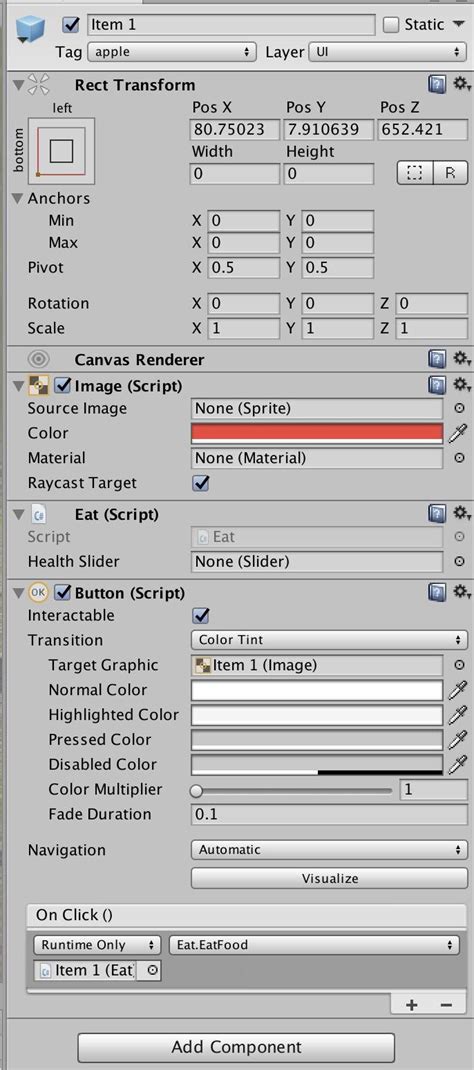 Does Anyone Know Why Im Unable To Drag A Ui Object Into This Prefabs