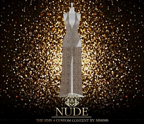 Nude 02 Mssims On Patreon Nude Gown Sims 4 Black Hair Sims 4 Cc Finds Sims 4 Clothing The
