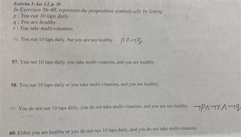 Solved Exercise 1 Sec 12 P 20 In Exercises 56 60