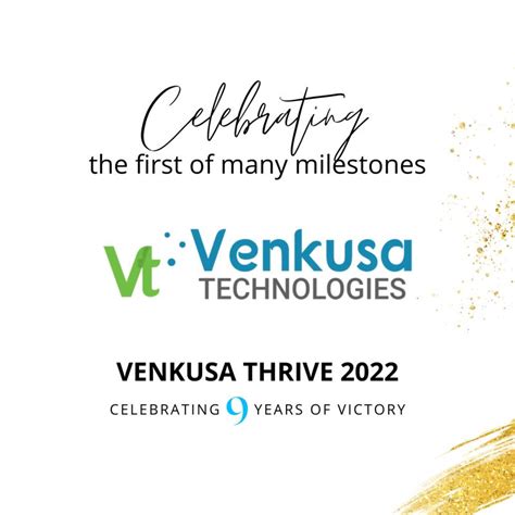 Venkusa Technologies On Linkedin Annualday Companyanniversary