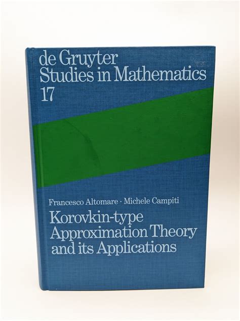 korovkin type approximation theory and its applications approaches to semiotics by michele