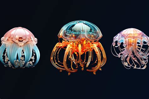 Nhc Sci Fi Jellyfish 2d Icons Unity Asset Store