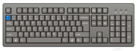 Where Is The Grave Tilde Key On A Standard Us Uk Qwerty Keyboard