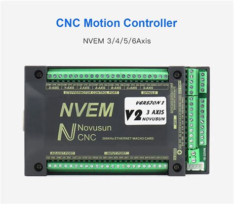 Aubalasti MACH3 NVEM V2 1 CNC Motion Controller 3Axis 4Axis 5Axis 6Ax Wavetopsign