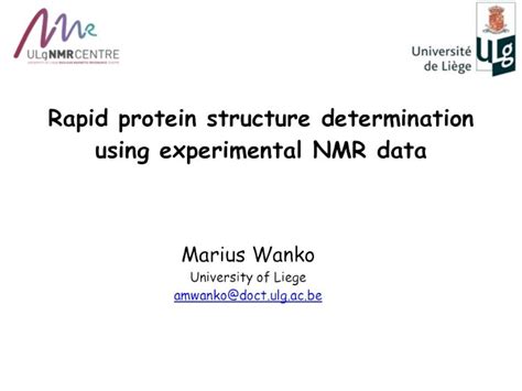 Pdf Rapid Protein Structure Determination Using Experimental · Protein 3d Structure
