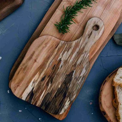 Tabla Madera Mini Lisa 15x20 Cm Milenaria Alerce Kitchen Center