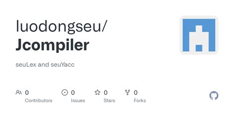 Github Luodongseujcompiler Seulex And Seuyacc