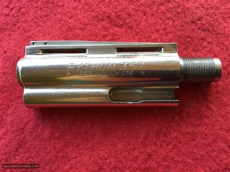 COLT PYTHON BARREL NICKEL PIN FRONT SITE USED