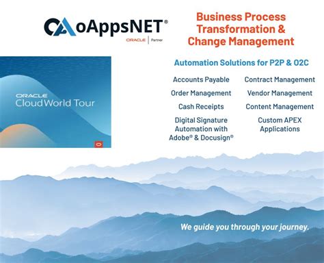 Oappsnet Group Specialists In Erp Transformation On Linkedin