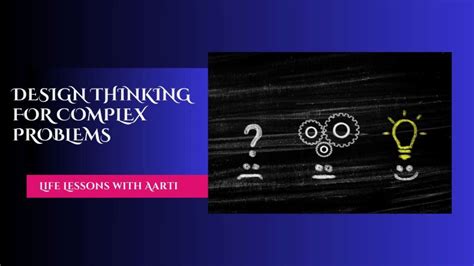 What Can Design Thinking Teach Us About Solving Complex Business Problems Aarti Joshi