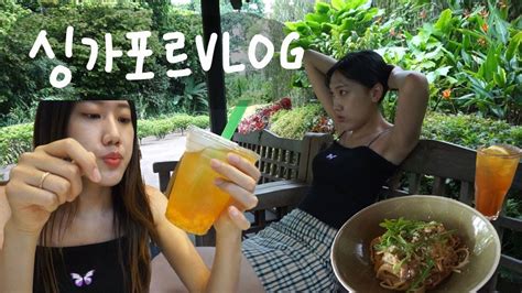 🇸🇬싱가포르 여행 브이로그여자 혼자 싱가포르 여행보타닉가든에서 힐링오차드로드 카페싱가포르에서 기념품 사기 좋은 곳 추천