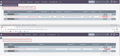 Suitecrm Database Backup Restore Outright Store