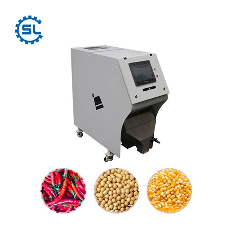 Soybean CCD Color Sorter Bean Product Processing Machinery China Color Sorter And Color