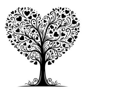 Tree Of Life Heart Vector Art Icons And Graphics For Free Download