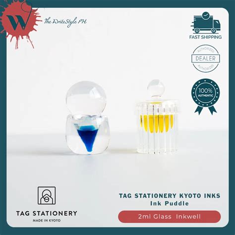Tag Stationerykyoto Inks Ink Puddle 2ml Inkwell Shopee Philippines