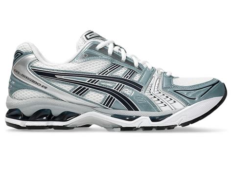 Gel Kayano 14 Unisex White Fjord Grey Mens Shoes Asics Malaysia