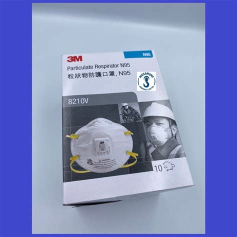 พร้อมส่ง หน้ากาก N95 3m รุ่น 8210v ของแท้ กล่องละ 10 ชิ้น แบบมีวาล์ว Masamunecompany Thaipick