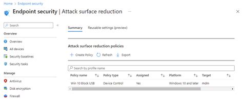 blocking usb devices on windows with an intune endpoint security policy