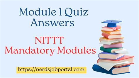 Nittt Module 1 Quiz Answers For 2024