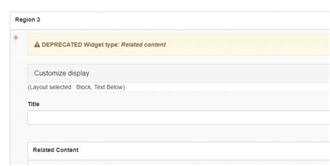 deprecated widget report oxford mosaic