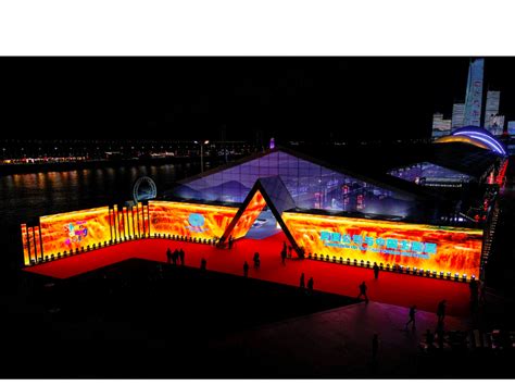 青岛海上宴会厅跨国公司与中国室外主题展尚邦文化 站酷zcool
