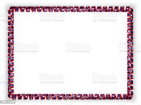 프레임과 라오스 국기와 리본 테두리 3 차원 일러스트 레이 션 공란에 대한 스톡 사진 및 기타 이미지 공란 교육 디자인 Istock