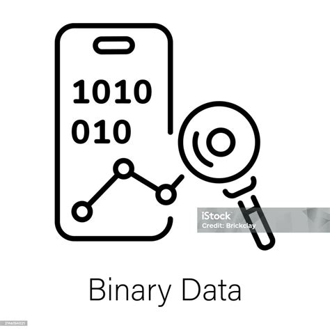 Binary Data Stock Illustration Download Image Now Analyzing Binary Code Data Istock