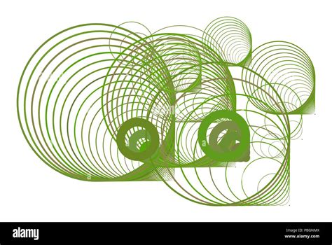 Background Abstract Geometric Circles Bubbles Sphere Or Ellipses Pattern For Design Vector