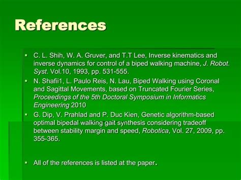 Turning Robot Locomotion Using Truncated Fourier Series And Gravitational Search Algorithm Ppt
