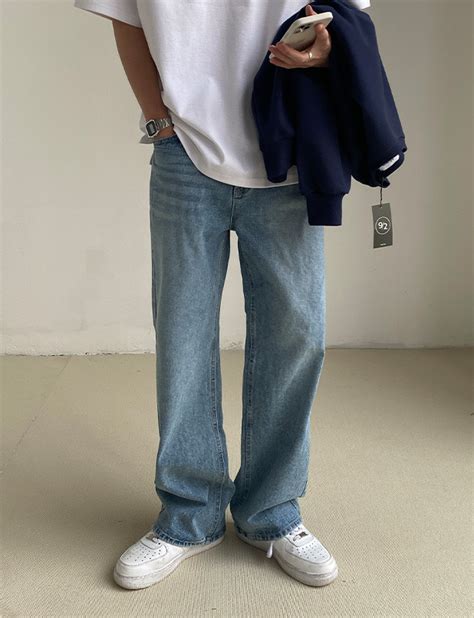 웨일스튜디오 올데이 리얼 와이드 데님팬츠 위시버킷