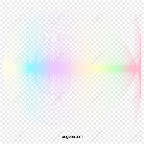 무지개 일러스트 홀로그램 후광 모양의 그라데이션 리플구배색깔 Png 일러스트 무료 다운로드 Lovepik
