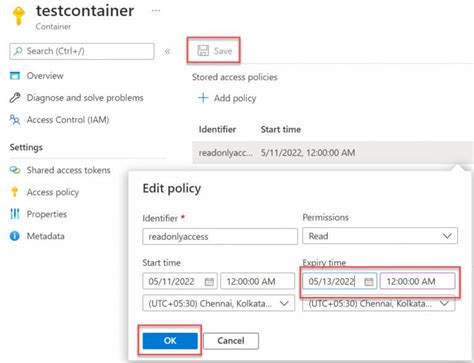 Understanding Shared Access Signature And Access Policy In Azure