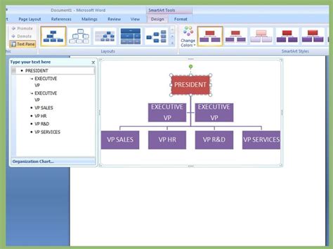 Unique Ms Office Organization Chart Template Exceltemplate Xls