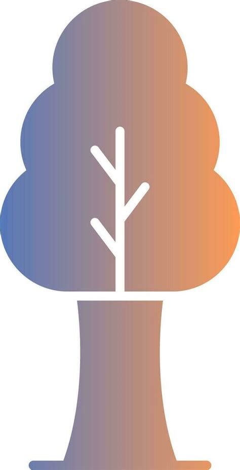 Tree Gradient Icon 36958601 Vector Art At Vecteezy