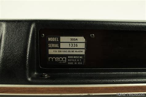 Moog Polymoog 203a For Sale Tone Tweakers Inc