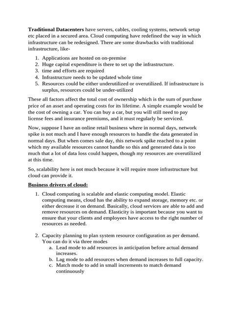 Cloud Computing Pdf Cloud Computing Scalability