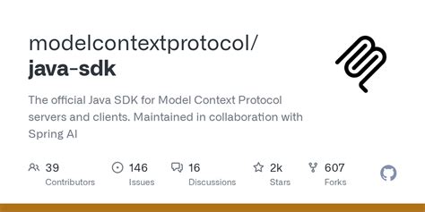 Releases · Modelcontextprotocoljava Sdk · Github