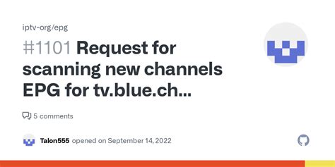 Request For Scanning New Channels EPG For Tv Blue Ch Switzerland