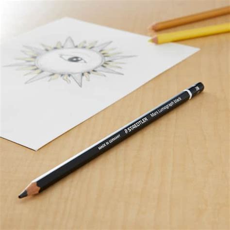 Staedtler® Mars® Lumograph® Black 100b Pencil Graphite And Drawing