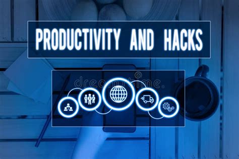 Handwriting Text Writing Productivity Hacks Concept Meaning Tricks That You Get More Done In