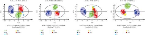 Pca And Pls Da Analysis Of Differential Metabolites In Serum And Brain