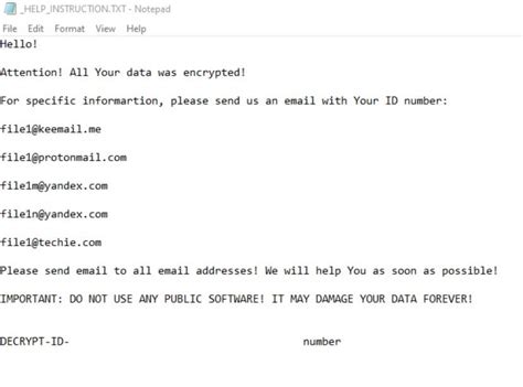 FILE Virus CryptoMix Revenge Ransomware How To Remove It