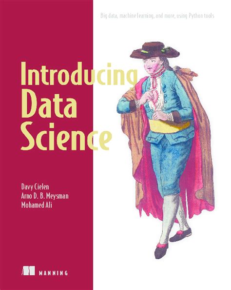 Pdf Introducing Data Science Big Data Machine Learning And More Using Python Tools
