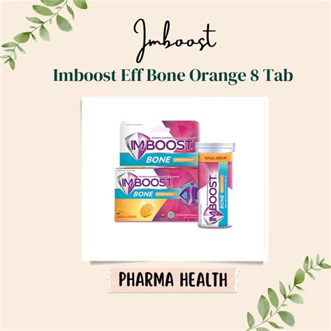 Jual Imboost Effervescent Rasa Jeruk 8 Tab Shopee Indonesia