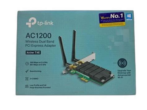 3 Black Tp Link Ac 1200 Wireless Dual Band Pci Express Adapter At ₹ 1888 Piece In Bengaluru