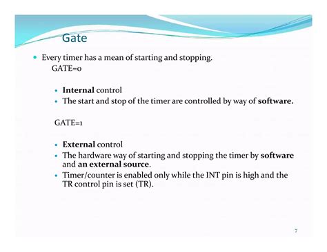 timer and counter in 8051 microcontroller pdf