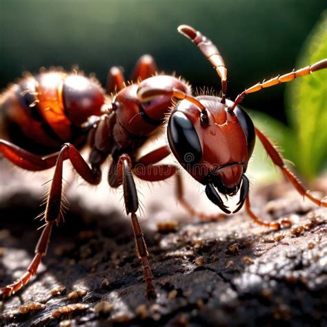 Ant Insect Animal Wildlife Photo Stock Illustration Illustration Of